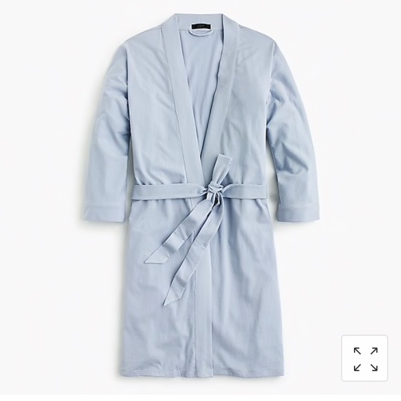J. Crew | Intimates & Sleepwear | J Crew Cotton Robe | Poshmark